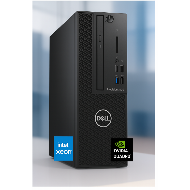 Desktop Dell Precision 3430 SFF Intel Xeon E-2174G 3.8GHz 32GB RAM 1TB ...